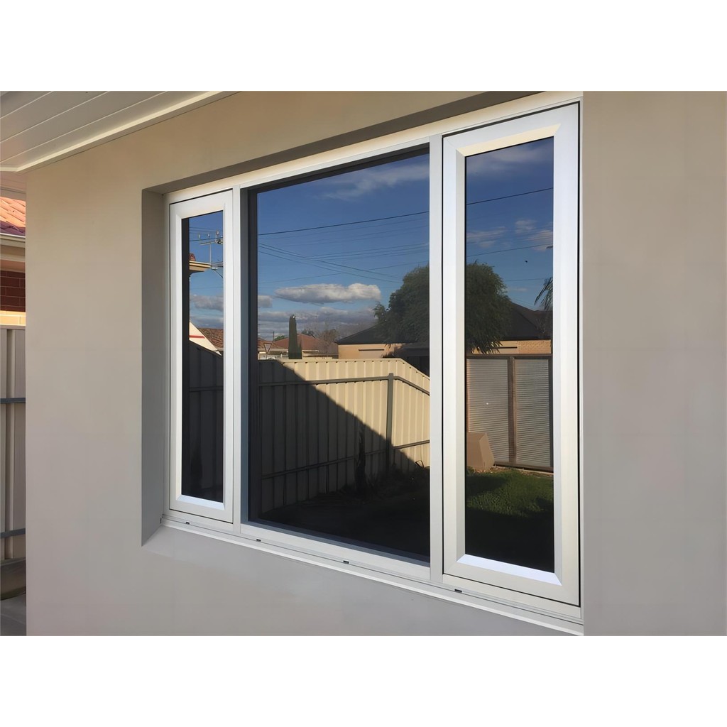 Jual Thermal Break Aluminium Windows Waterproof New Grill Design Metal ...