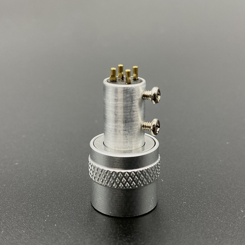 Jual SME Type Turntable Tonearm Socket Connector With 24K Gold Plated ...