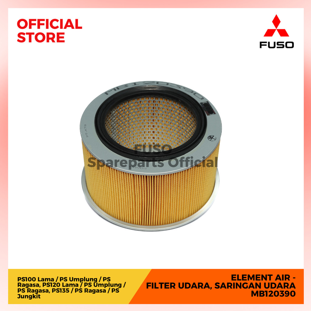 Jual Fuso Element Air Filter Saringan Udara - PS100 Lama /Umplung ...