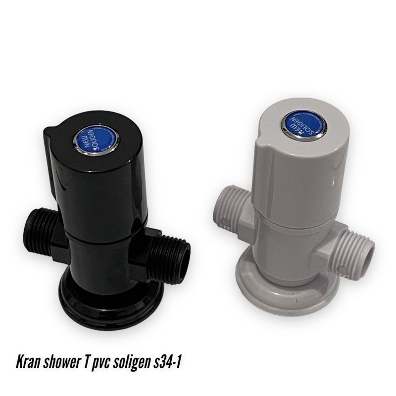 Jual kran shower stop kran kloset pvc cabang 2 Soligen S34-1 | Shopee Indonesia