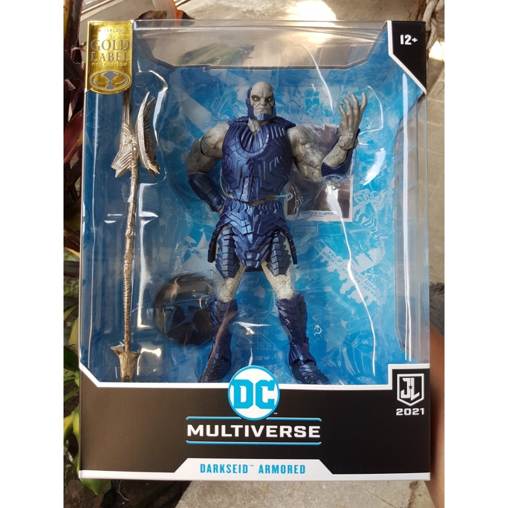 Jual DC Multiverse Gold Darkseid Armored Armor Justice League McFarlane ...