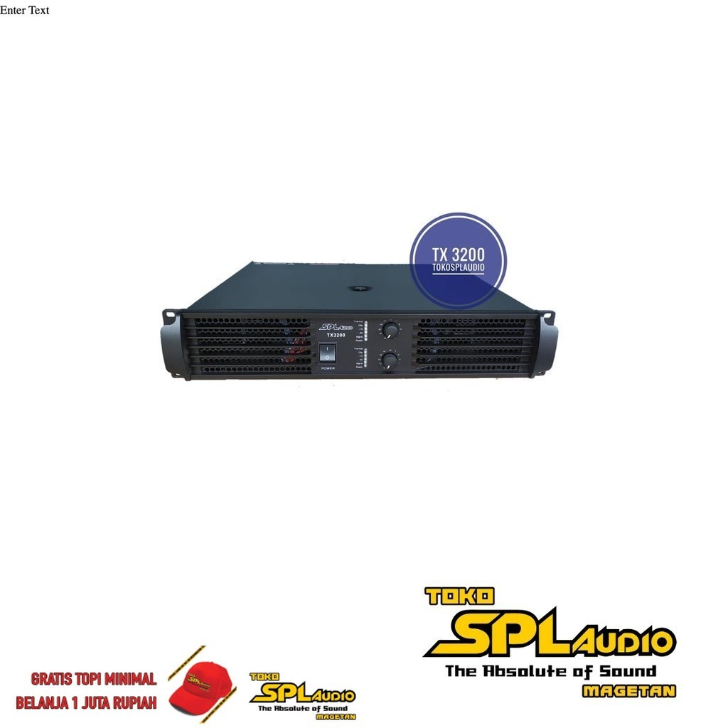 Jual SPL Audio Power Amplifier TX 3200 | Shopee Indonesia