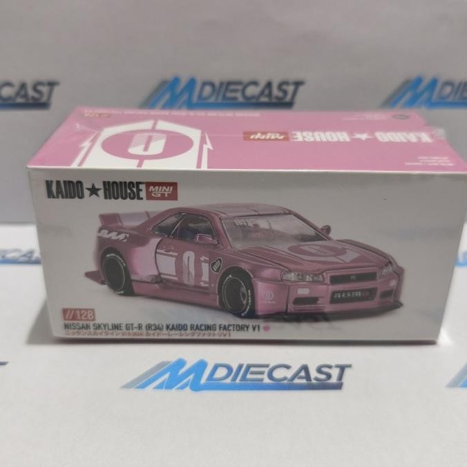 Jual Kaido House Mini GT R34 V4 Pink - CHASE | Shopee Indonesia