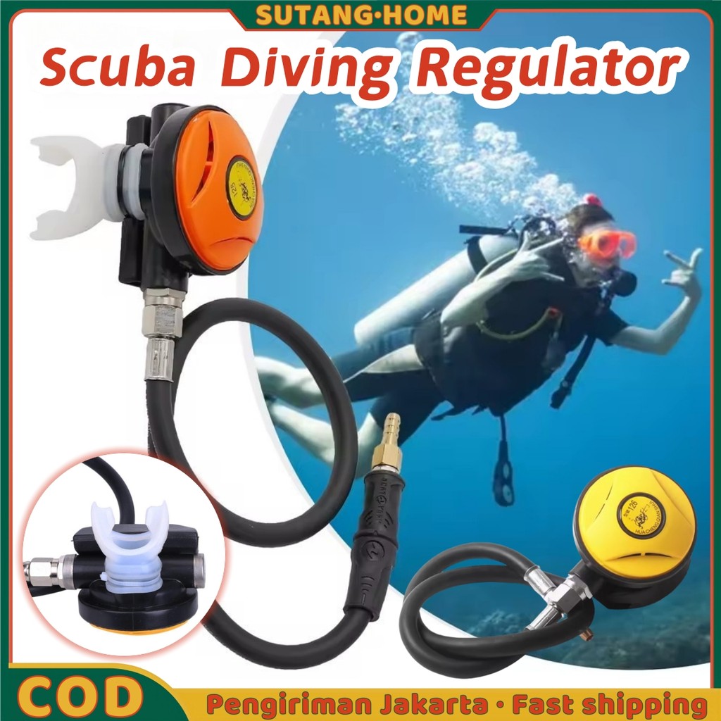 Jual 【SUTANG】Regulator Dacor Octopus 2nd Second Stage Hookah Kompressor ...