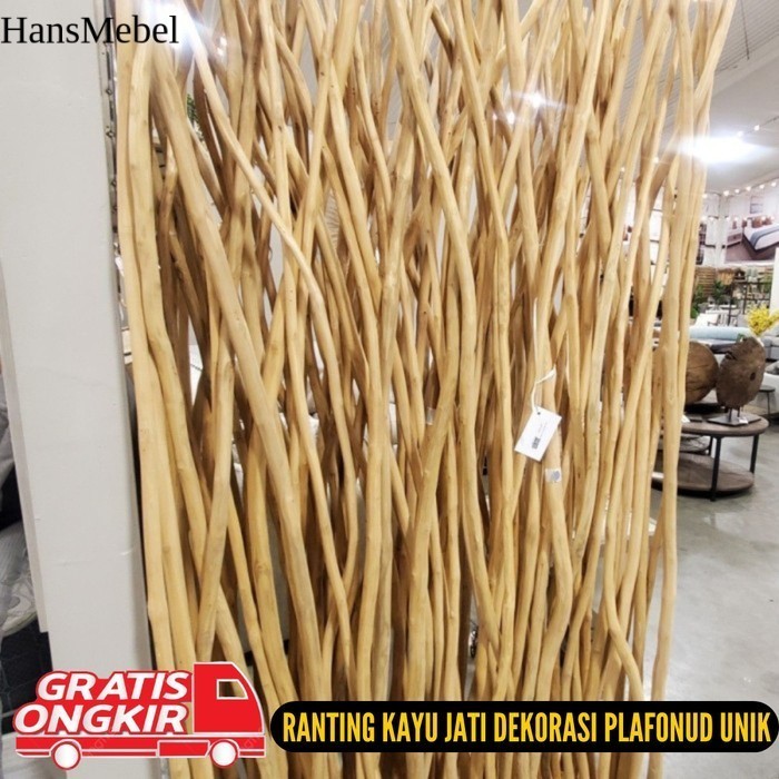 Jual RANTING KAYU JATI BAHAN ATAP GAZEBO KAFE DAN RESTO GROSIR RANTING ...