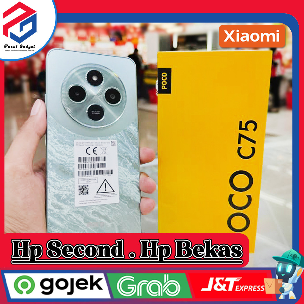 Jual Xiaomi Poco C75 Ram 6/128GB | Ram 8/256GB Second Grade A | Shopee Indonesia