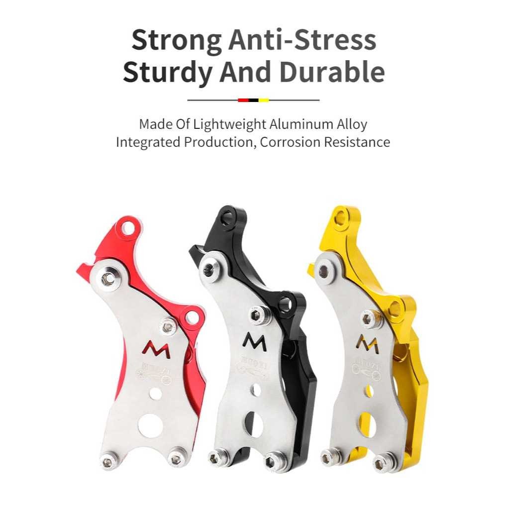 Jual MUQZI Adaptor Dudukan Kaliper Rem Sepeda – Mounting Adapter Frame ...