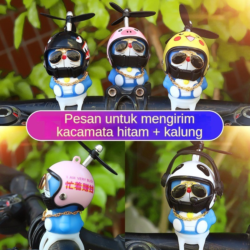 Jual Doraemon Hiasan Motor & Helm Terbaru 2025 - Putar & Berkilau ...