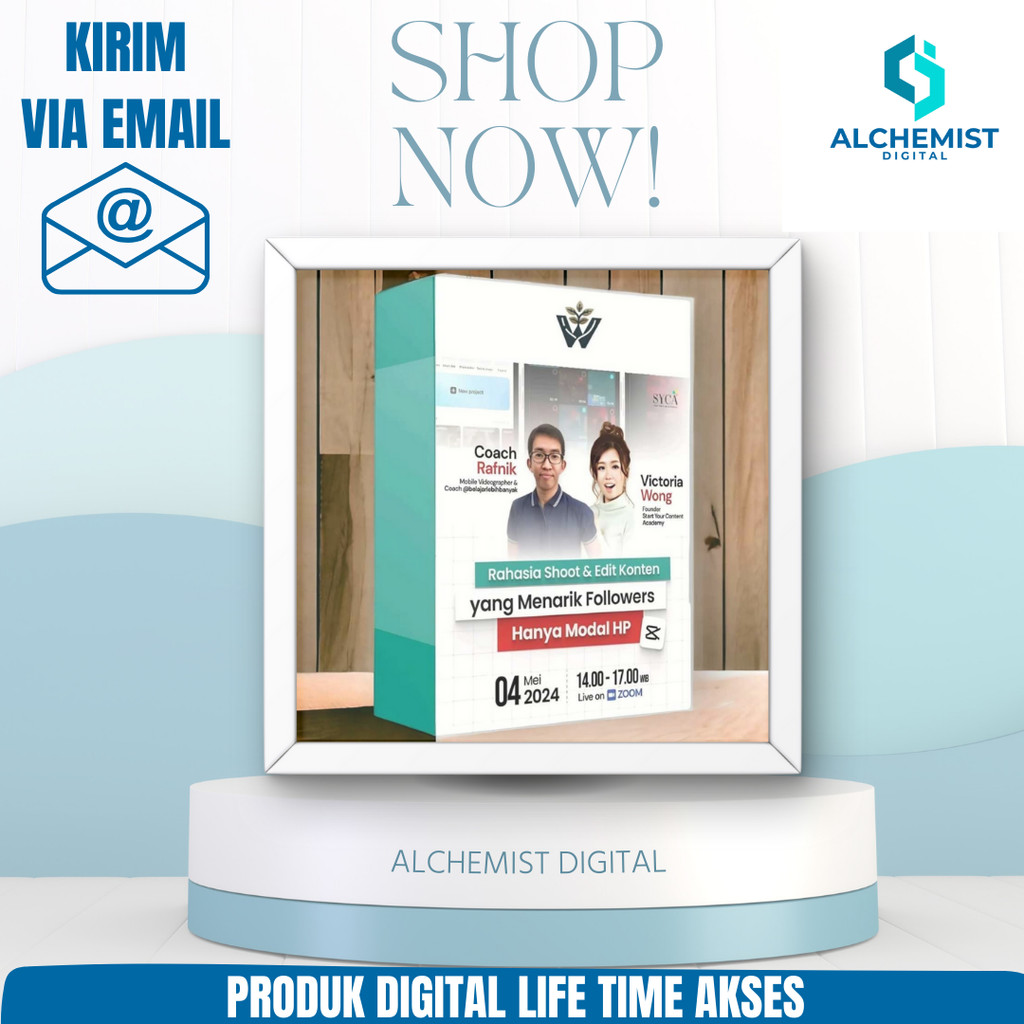 Jual SHOOTING DAN EDIT KONTEN YANG MENARIK FOLLOWERS HANYA MELALUI HP - VICTORIA WONG | Shopee ...