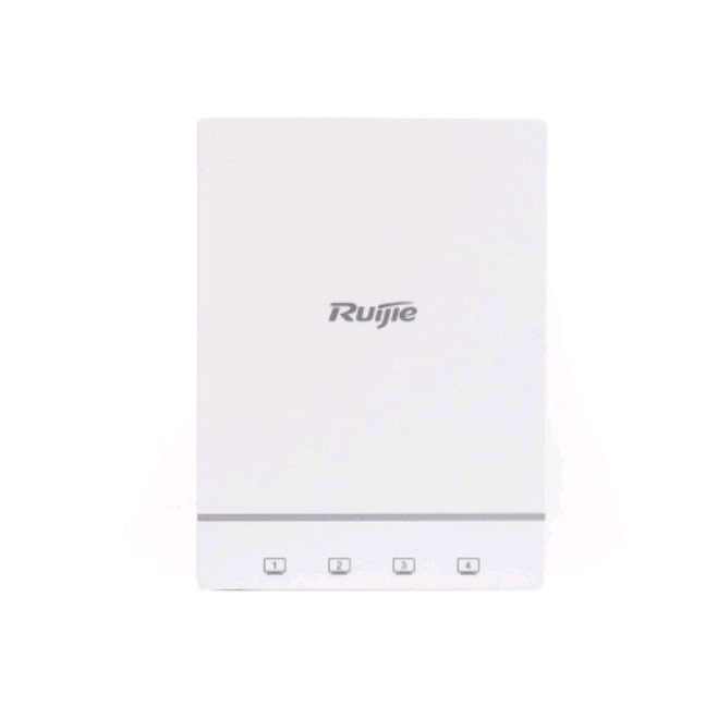 Jual Ruijie RG-AP180 Wifi 6 Wall Plate Access Point 802.11AX 5 Port ...