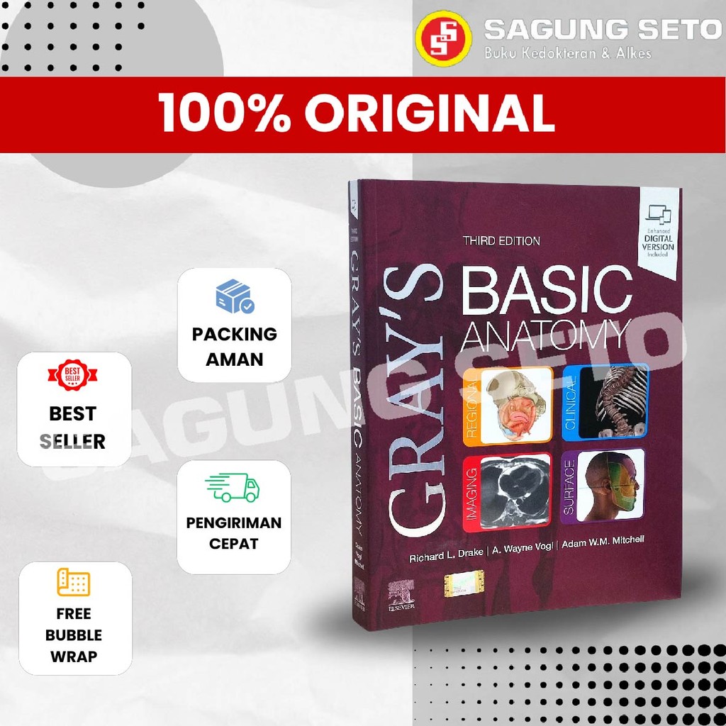 Jual GRAYS BASIC ANATOMY 3ED / GRAY | Shopee Indonesia