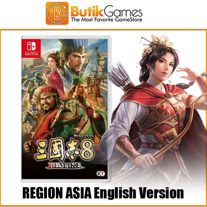 Jual ROTK Romance of the Three Kingdoms 8 Remake Nintendo Switch | Shopee Indonesia