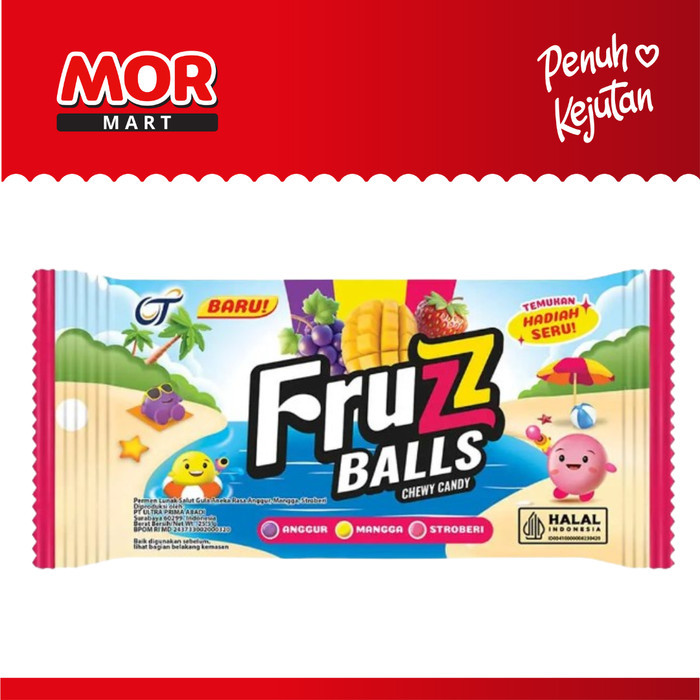 Jual FRUZZ Balls Permen Rasa Buah 25gr | Shopee Indonesia
