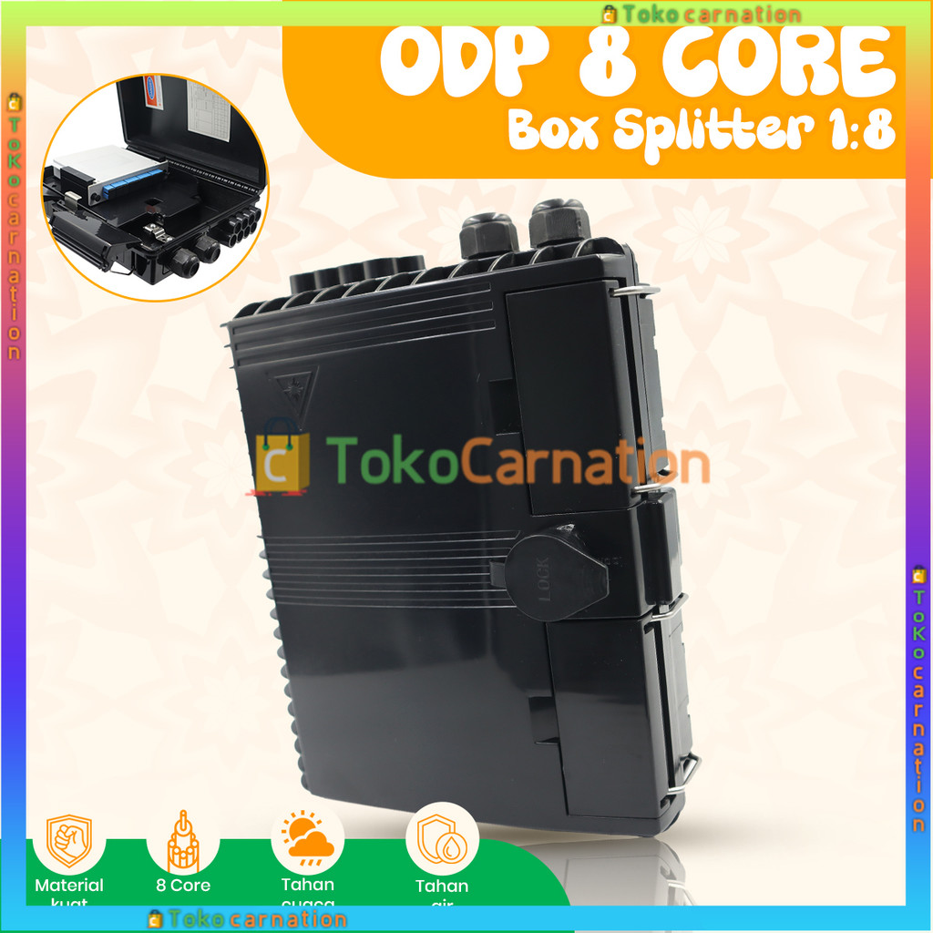 Jual [ BEST SELLER ] Optical Distribution Point Dengan Double Lock ODP ...