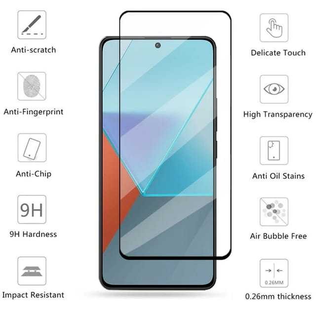 Jual XIAOMI REDMI NOTE 13 PRO PLUS 4G 5G 12 11 10 10S 9 TEMPERED GLASS 9D FULL SCREEN COVER ...