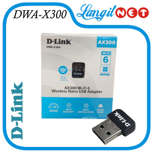 Jual D LINK DWA X300 AX300 WI-FI 6 NANO USB | Shopee Indonesia