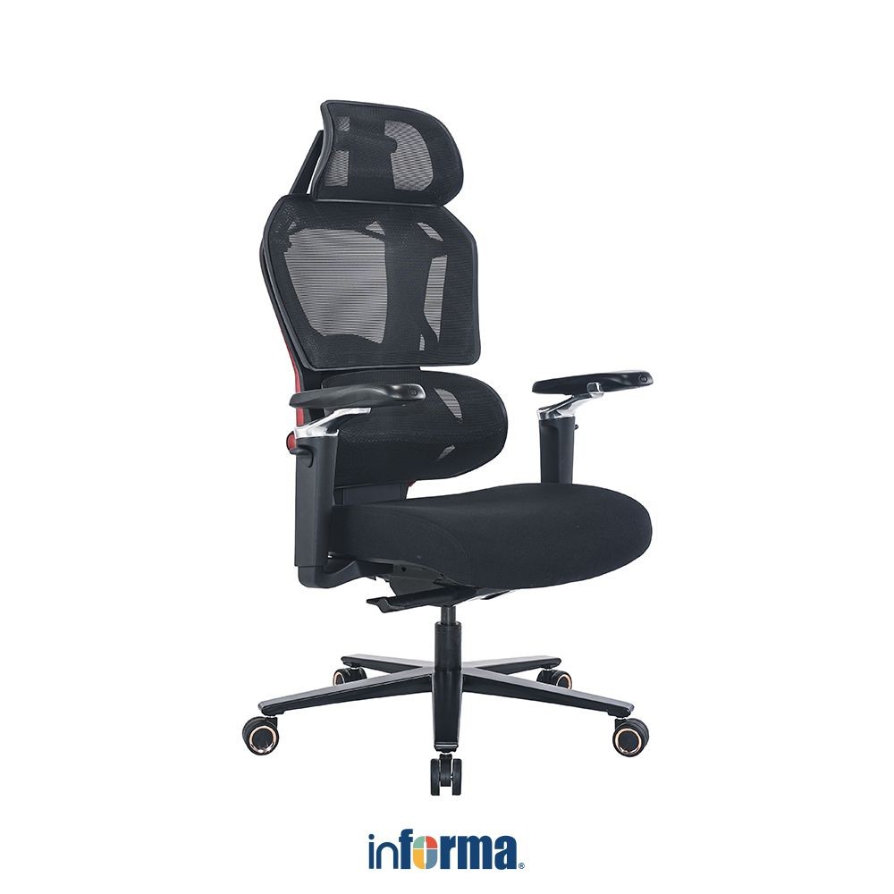 Jual Informa Amatsu Rhonin Kursi Gaming Sandaran Tinggi - Merah/Hitam ...