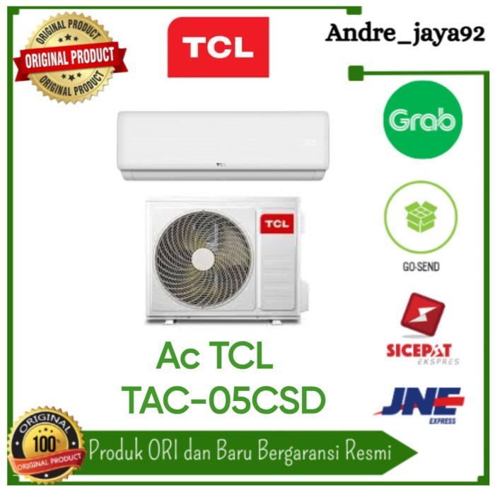 Jual Ac Split Dinding setengah Pk TCL TAC-05CSD/X | Shopee Indonesia