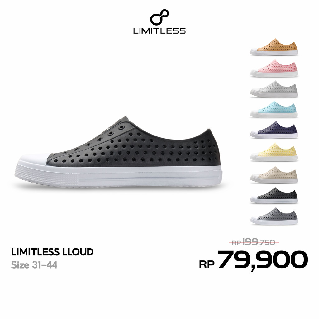 Jual Limitless - Sepatu Pria LLOUD Casual Shoes Anti Slip Eva Trendy ...