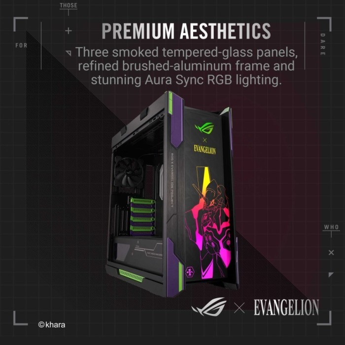Jual ASUS ROG Strix Helios EVA Edition - CASING GAMING | Shopee Indonesia