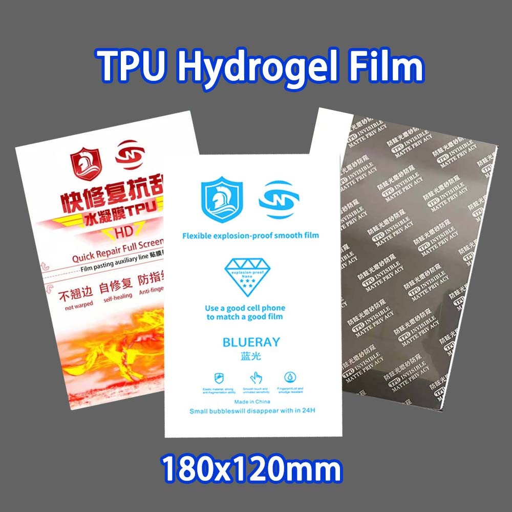 Jual TPU Soft Flexible Hydrogel Film 50pcs Matte Privacy Sheet Curved ...