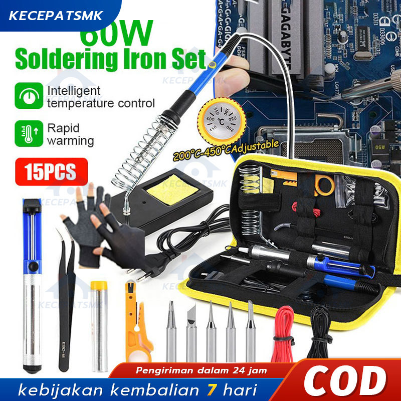 Jual Set Solder Listrik Lengkap dengan Multimeter Iron Tool Kit 220V ...