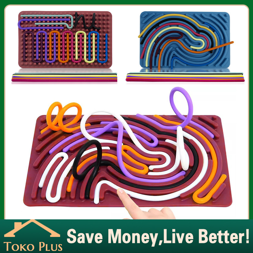 Jual Mainan Sensory Anak Activity Board Cognitive Development Playing ...