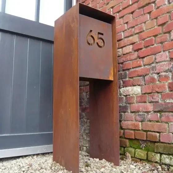 Jual Free Standing Extra Large Outdoor Mailbox Metal Letter Box ...