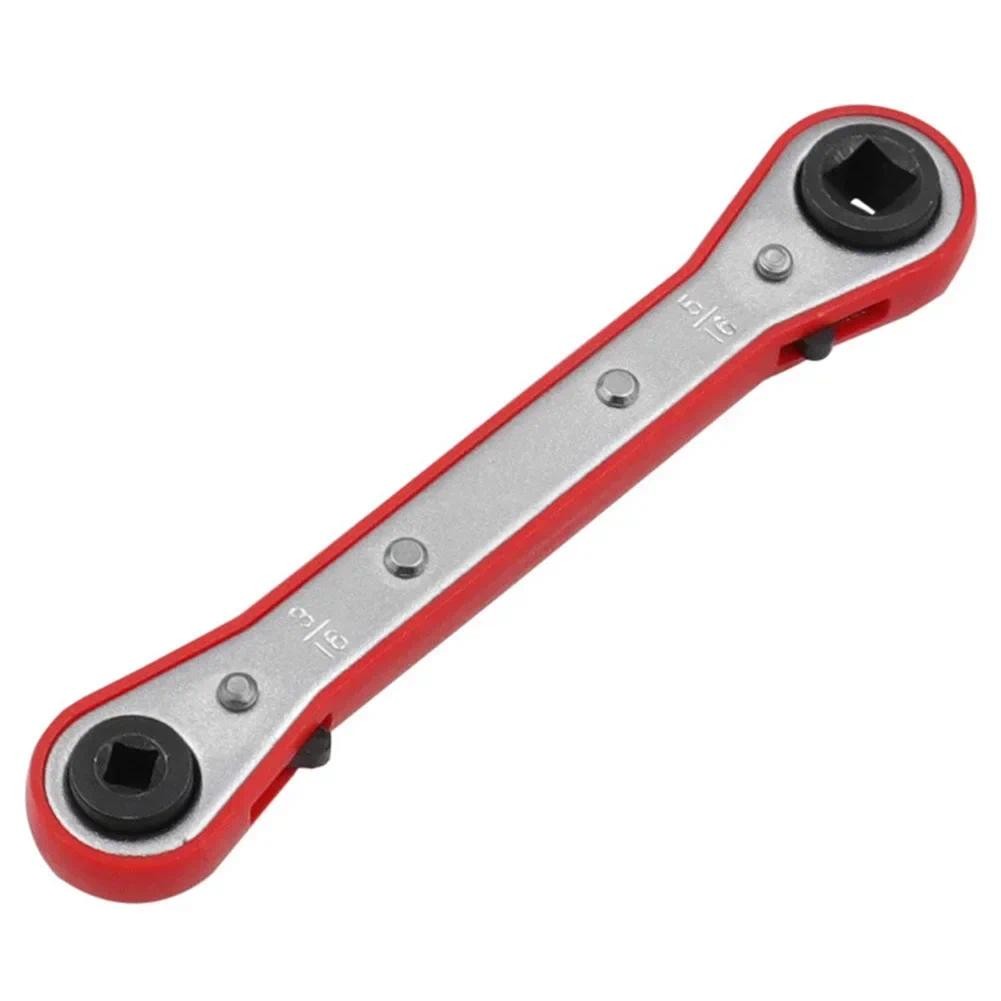 Jual Refrigeration Tool Ratchet Wrench Metal Portable Repair For Cooler ...