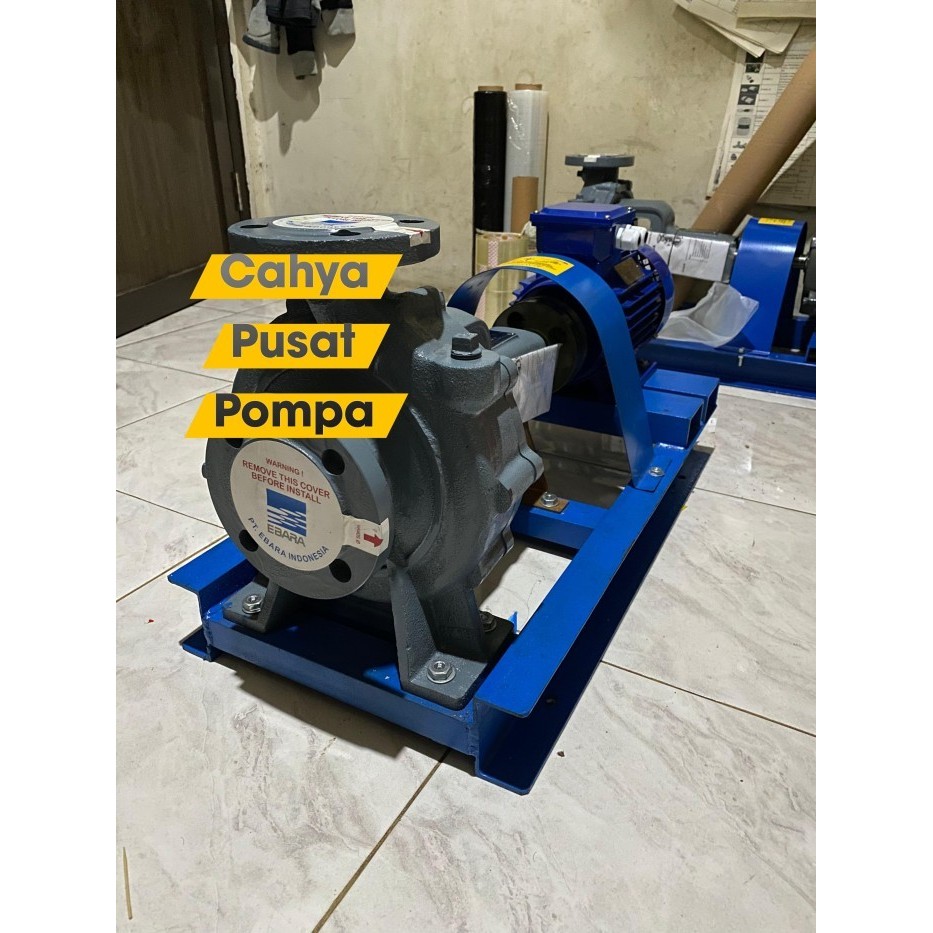 Jual Pompa Ebara 65x50 FSHA MS + Motology 5.5Kw/7.5HP 2Pole 3Phase 50Hz | Shopee Indonesia