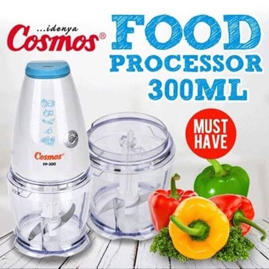 Jual Cosmos Food Procesor FP 300 pelumat makanan Blender Chopper FP300 ...