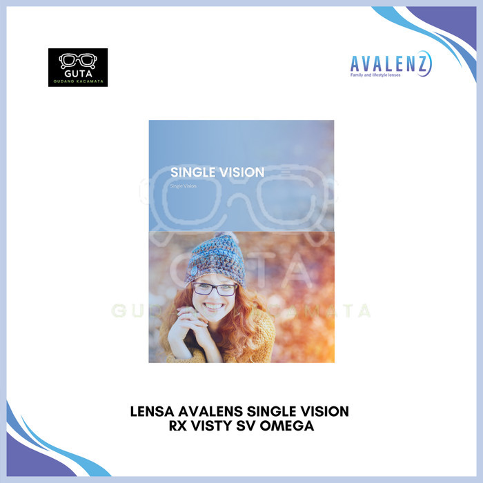Jual Lensa Kacamata Avalenz Single Vision Index 1.50 RX Visty SV Omega Original | Shopee Indonesia