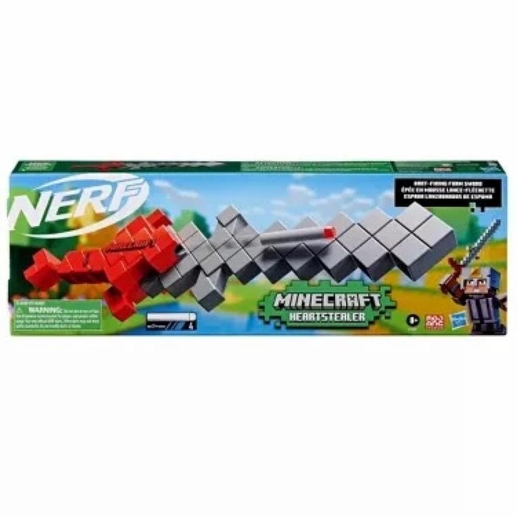 Jual Nerf Minecraft Heartstealer Sword Original Hasbro | Shopee Indonesia