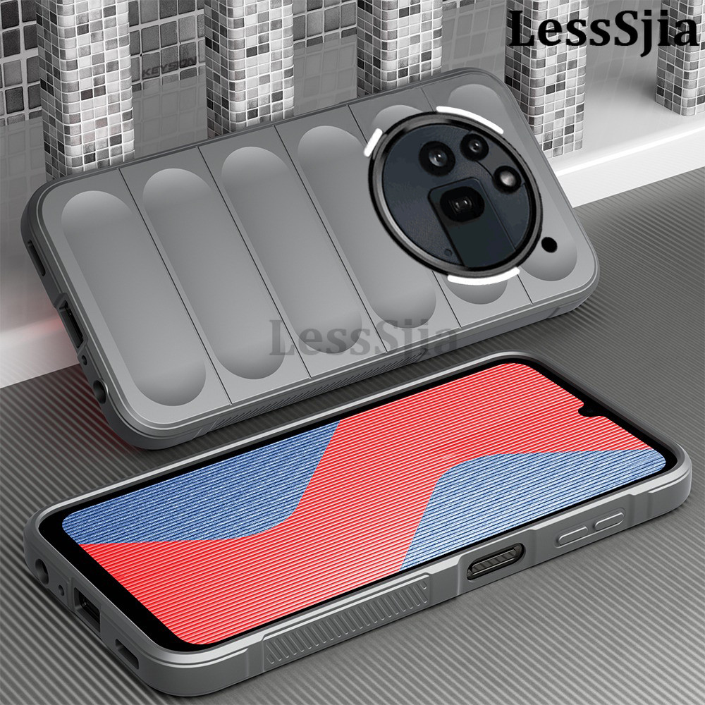 Jual Phone cover NothingPhone 3A Pro Back case Soft Anti Slip Wavy ...