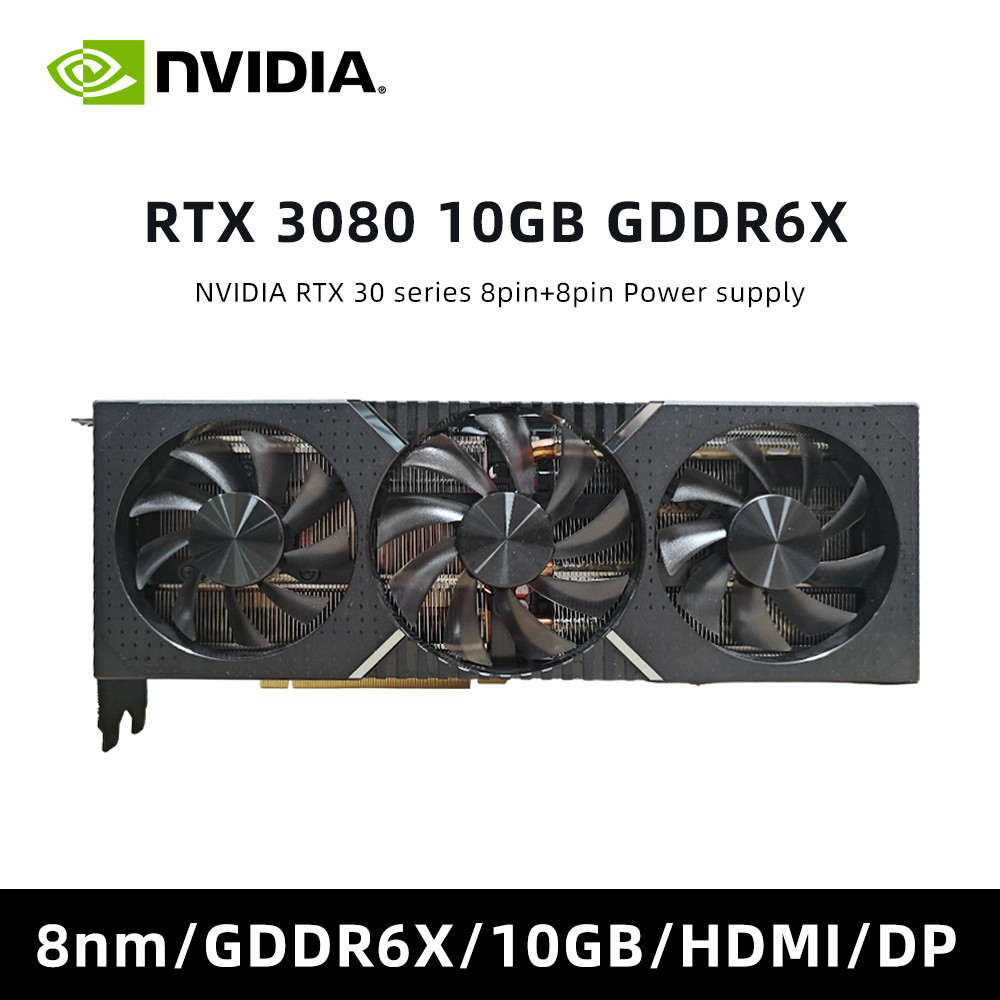 Jual HP NVIDIA GeForce RTX3080 RTX 3080 TI 10GB 12GB GDDR6X Graphics ...