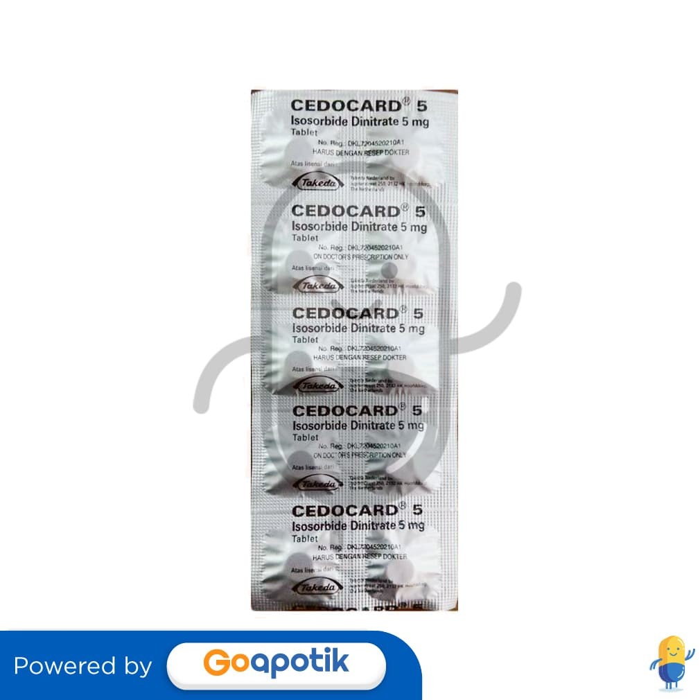 Jual Cedocard 5 Mg Strip 10 Tablet | Shopee Indonesia