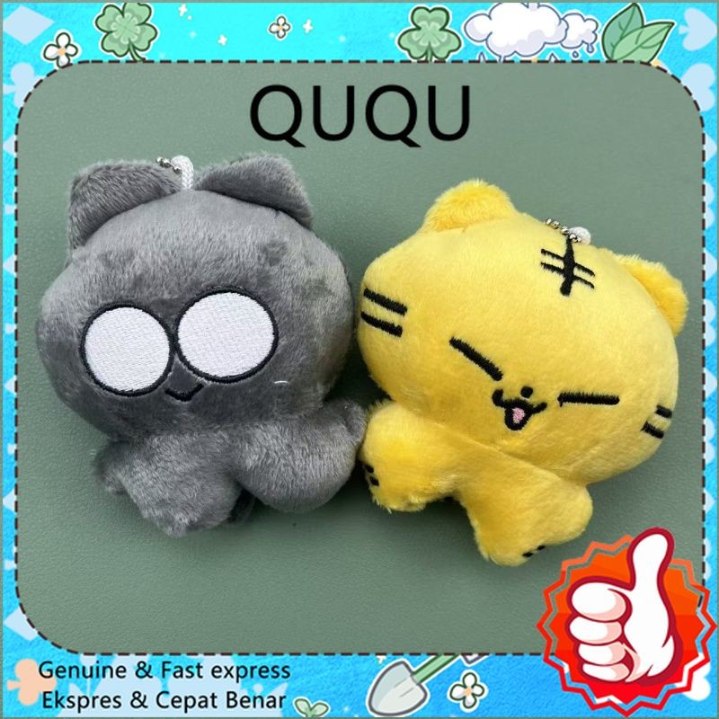 Jual Seventeen WONWOO Same style cement cat rights Shunrong HOSHI plush ...