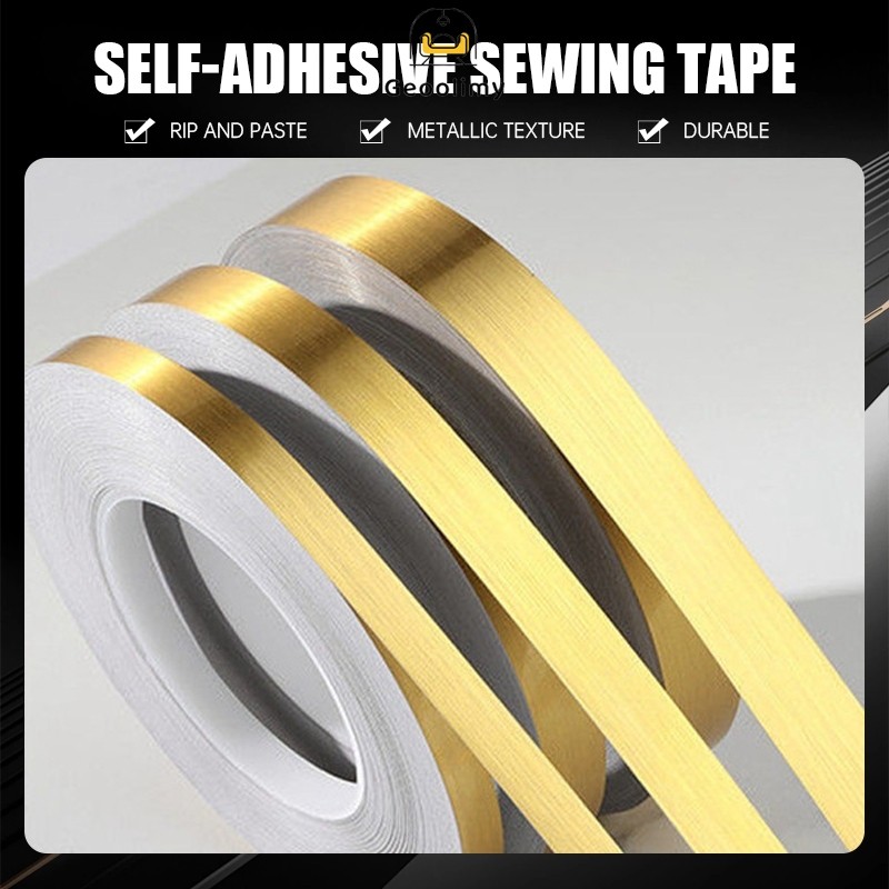 Jual 【COD 】50M Roll Gulungan Stiker Pembatas Keramik/ Waterproof Floor ...