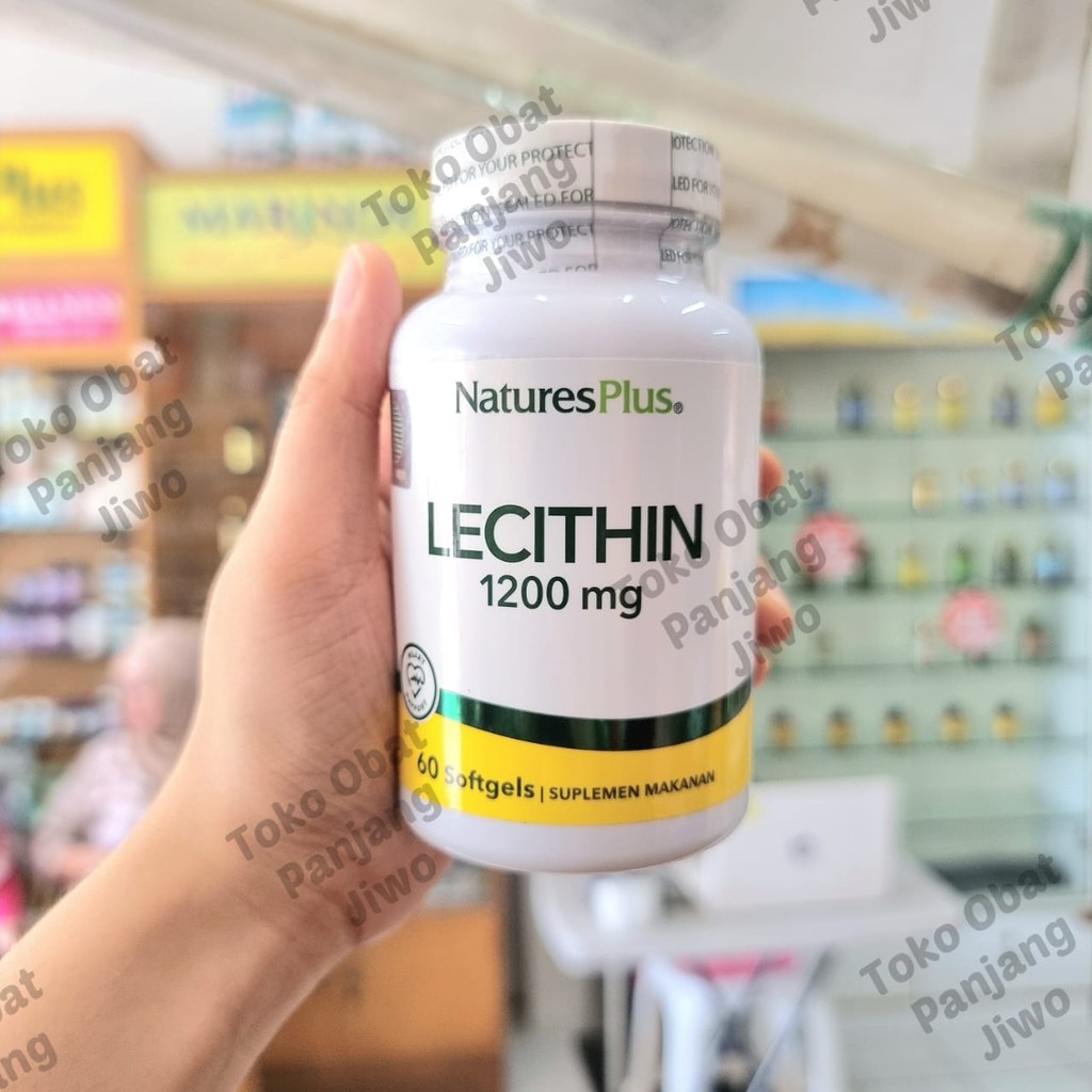 Jual NATURE'S NATURES NATURE PLUS LECITHIN 1200MG [60 SOFTGELS ...
