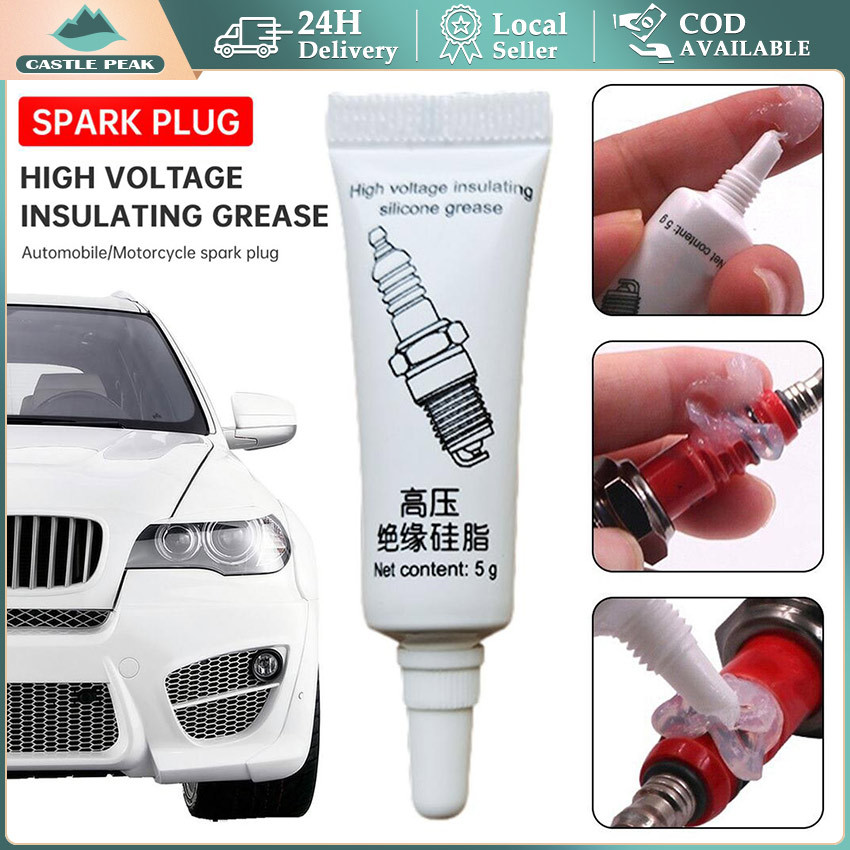 Jual Spark Plug Grease 5g Dielectric Grease Waterproof Super Lube ...