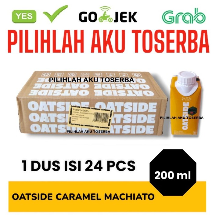 Jual OATSIDE CARAMEL MACCHIATO Susu Oat Milk 200 ml - ( 1 DUS ISI 24 ...