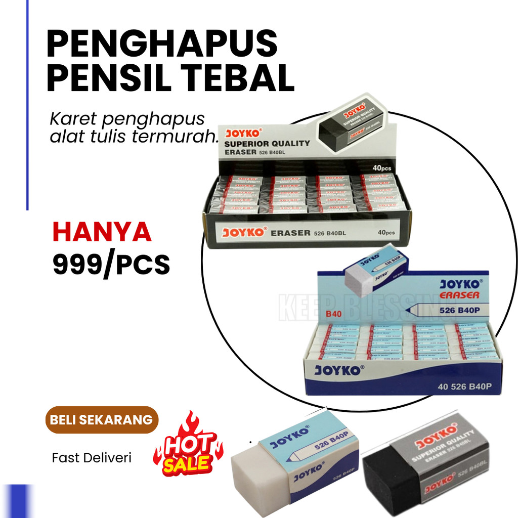 Jual Penghapus Pensil / Eraser / Penghapus Kualitas Bagus / Tidak ...