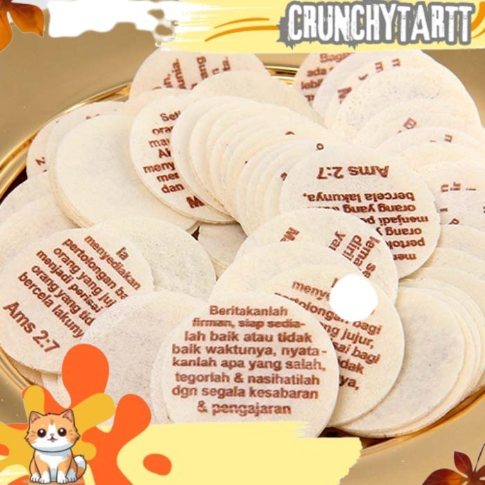 Jual NOW Hosti Ayat Perjamuan Kudus Manna Roti Perjamuan Kudus Ayat ...
