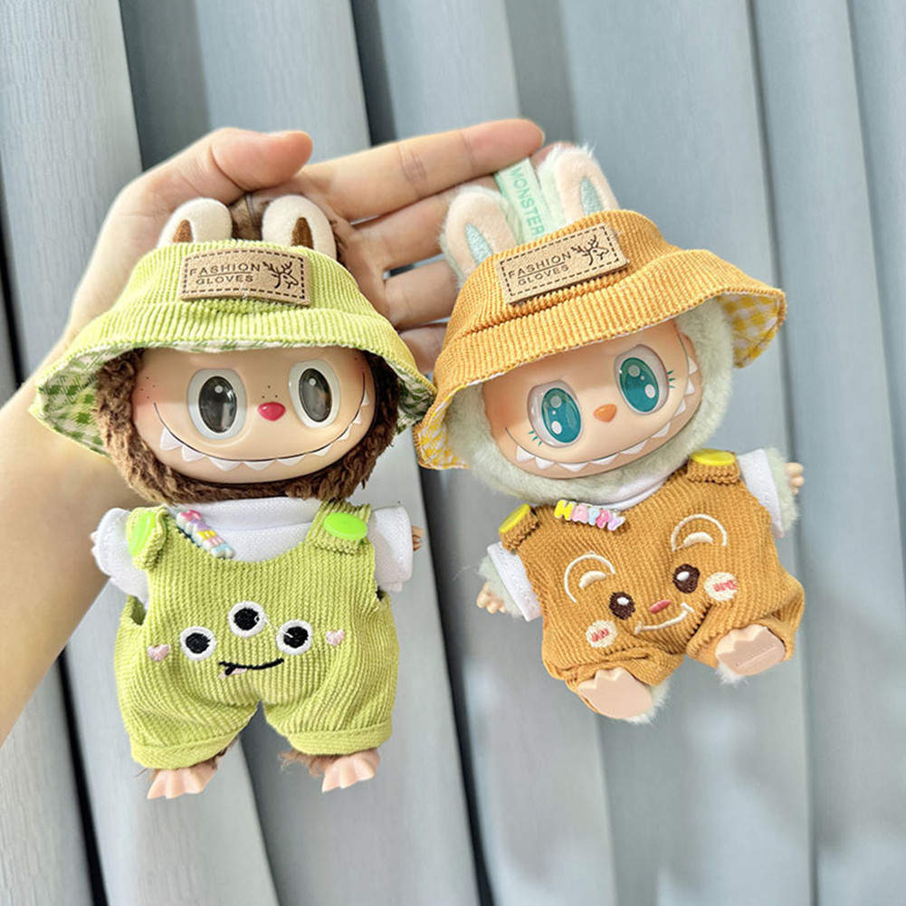 Jual 17cm Mini Plush Doll'S Clothes Outfit Accessories For Labubu Idol ...