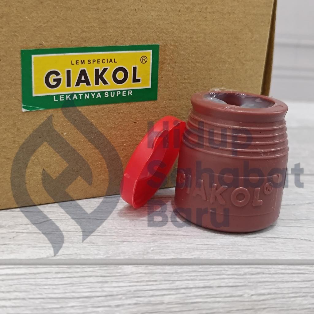 Jual ECER ( 1 BIJI ) Lem Colek / Lem Kertas Giakol Kecil | Shopee Indonesia