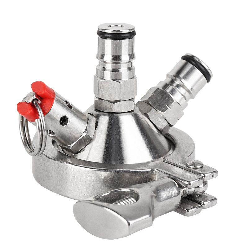 Jual Ball Lock Tapping Head & 2 Inch Tri-clover, Sankey Keg Beer ...