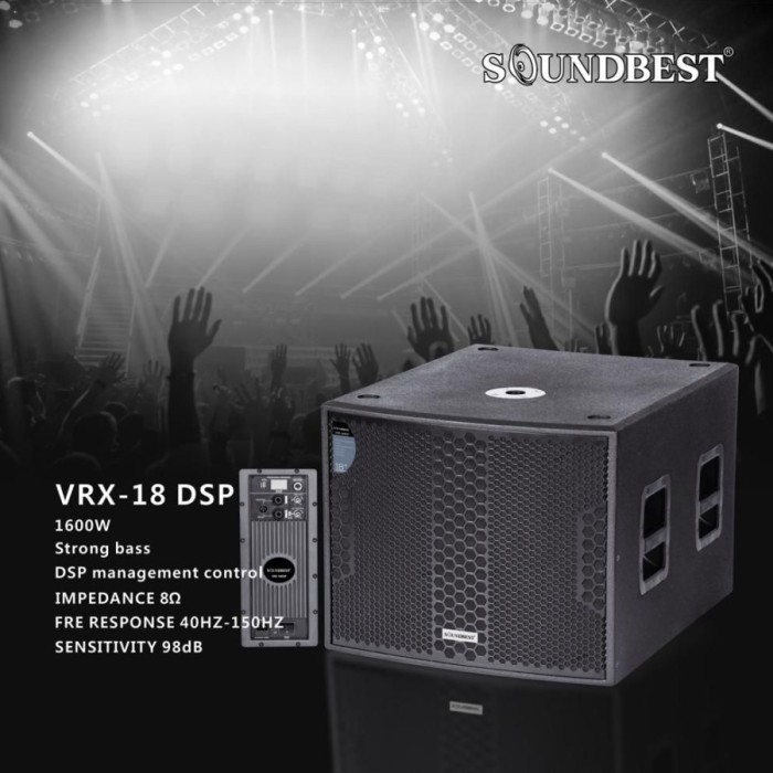 Jual SUBWOOFER AKTIF SOUNDBEST VRX 18 DSP 18 INCH ORIGINAL | Shopee Indonesia