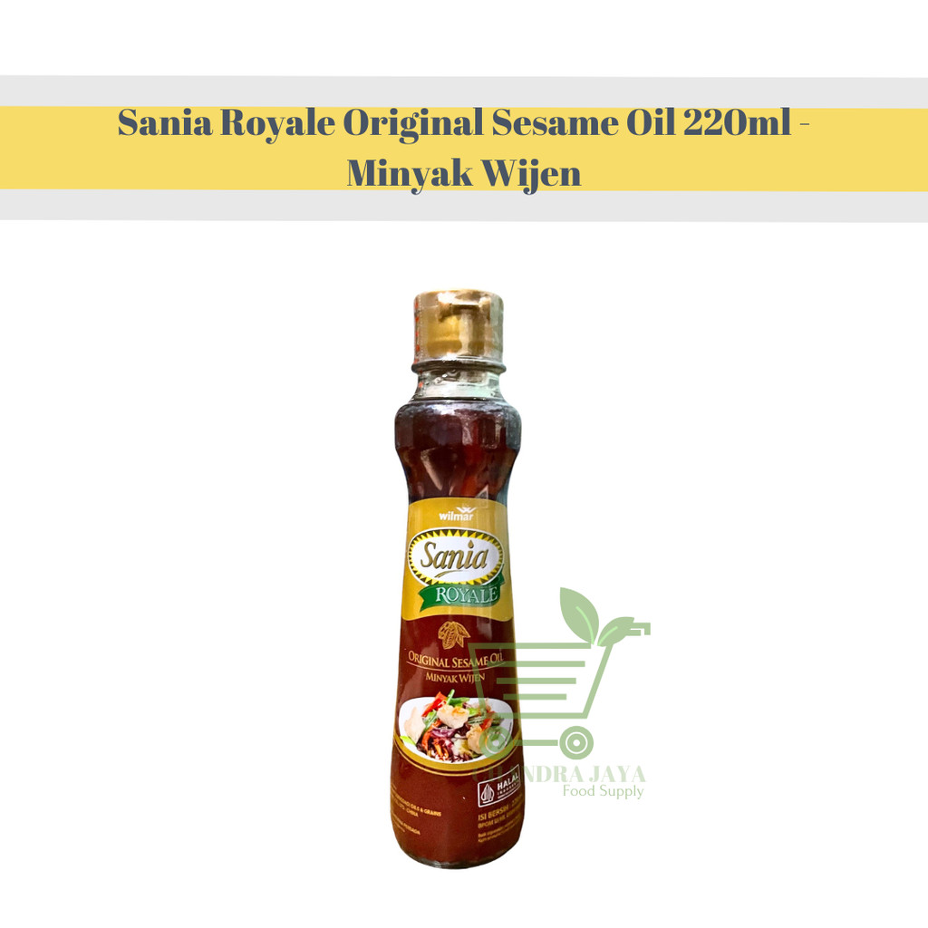 Jual Sania Royale Original Sesame Oil 220ml - Minyak Wijen | Shopee ...