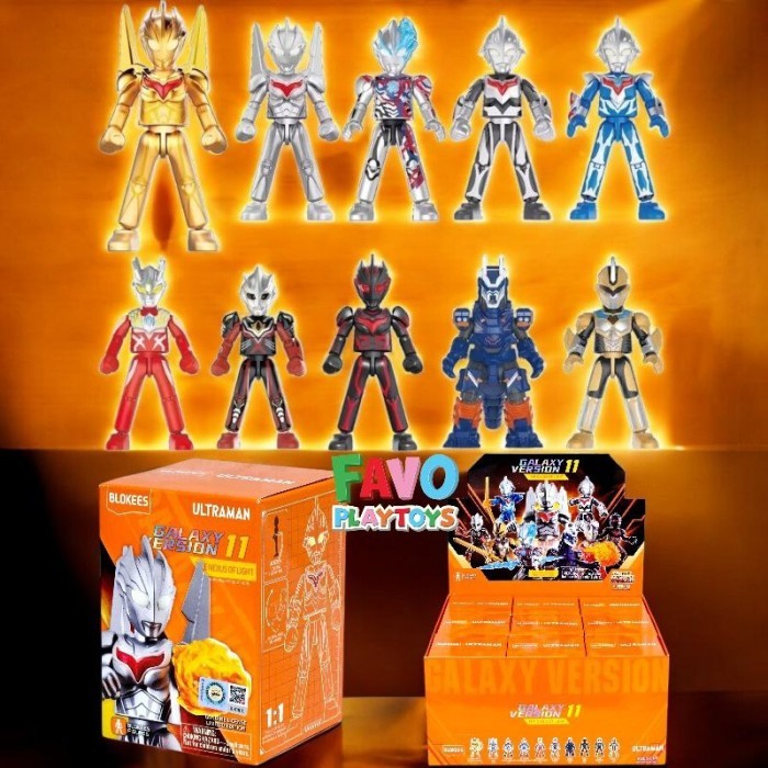 Jual BLOKEES GV11 Ultraman Galaxy Version 11 The Nexus Of Light Series ...