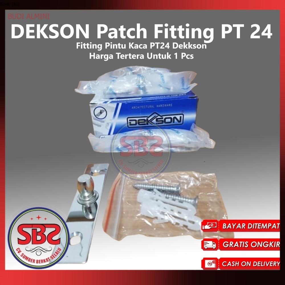 Jual DEKSON PATCH FITTING PT 24 PT24 TOP FITTING DEKSON / ENGSEL PIVOT KACA | Shopee Indonesia